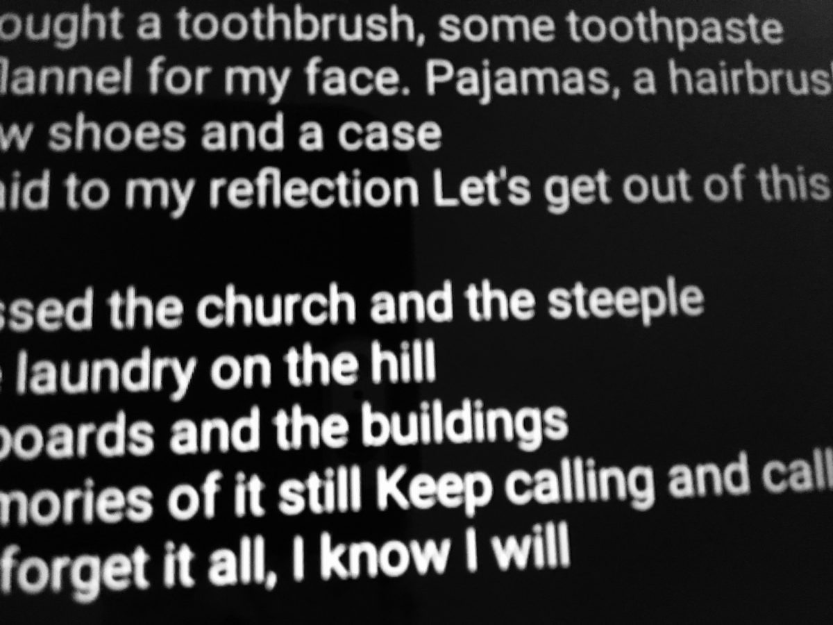 Reading Lyrics On Stage | DIY Musician