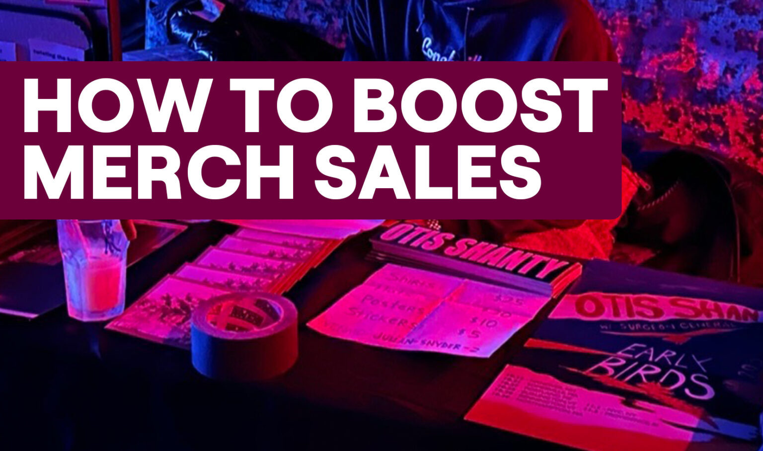 How to boost your merch sales: online and in-person | DIY Musician